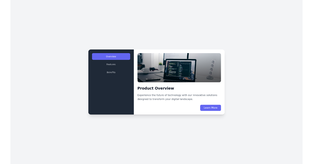 Tab Card - Free React, Tailwind Component