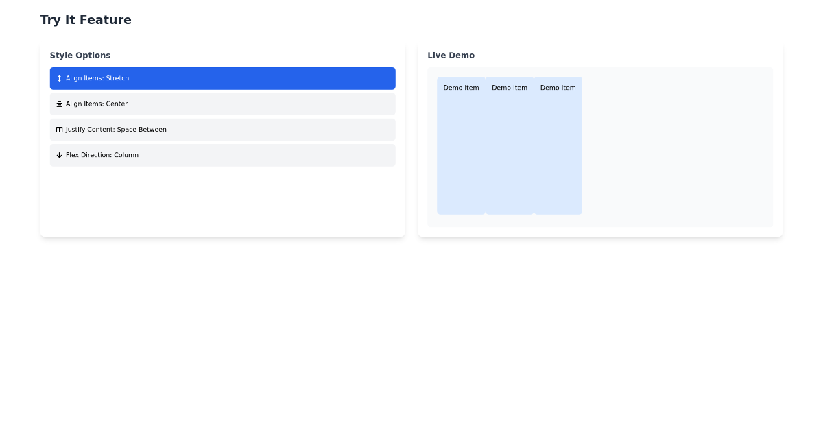 Style Option Button - Free React, Tailwind Component