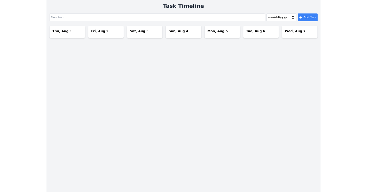Initial Tasks - Free React, Tailwind Component