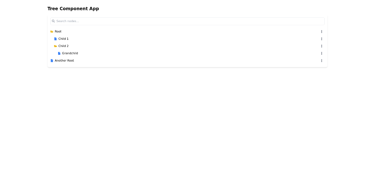 Tree Node - Free React, Tailwind Component