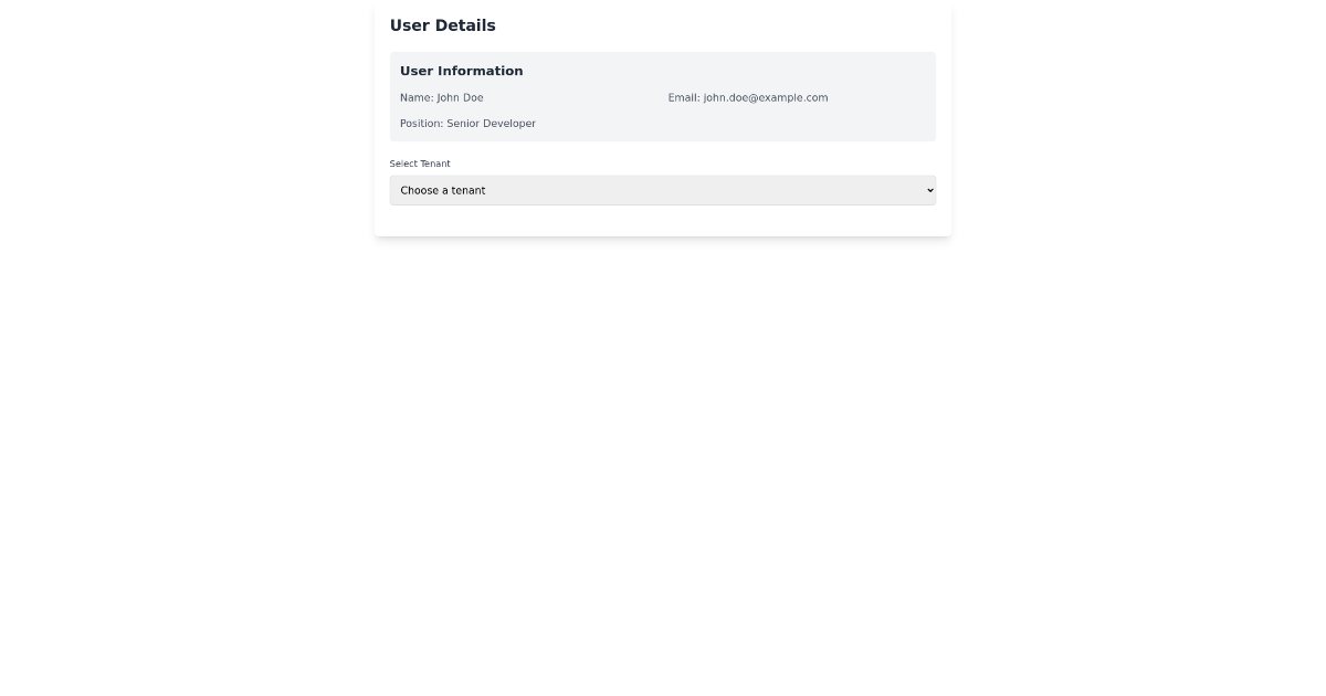 Employee Role Selection - Free React, Tailwind Component