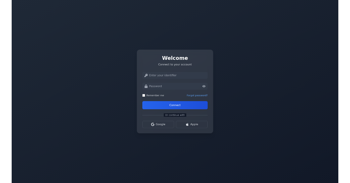 Automotive Login - Free React, Tailwind Component