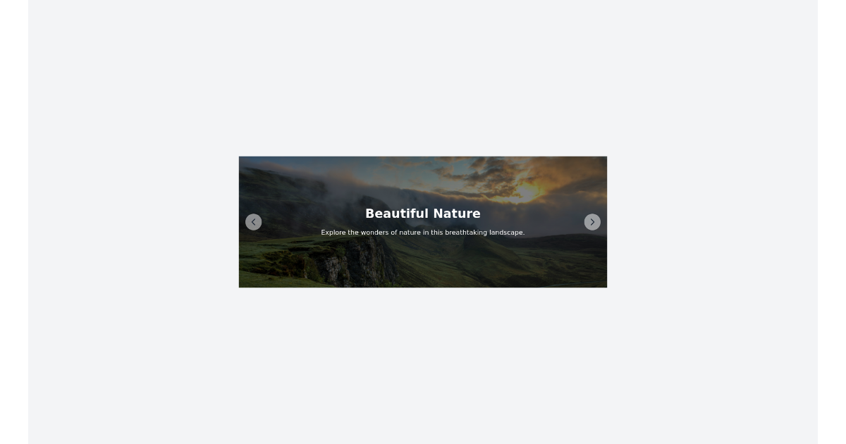 Create a Fully Responsive Carousel with Tailwind CSS and HTML