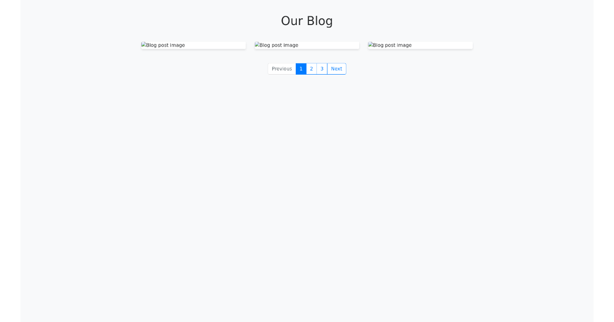 Modern Blog Grid - Free Html, Bootstrap Component
