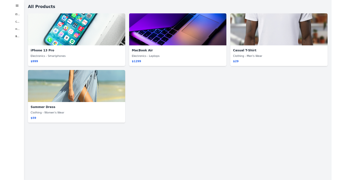 Product Filtering Page - Free React, Tailwind Component