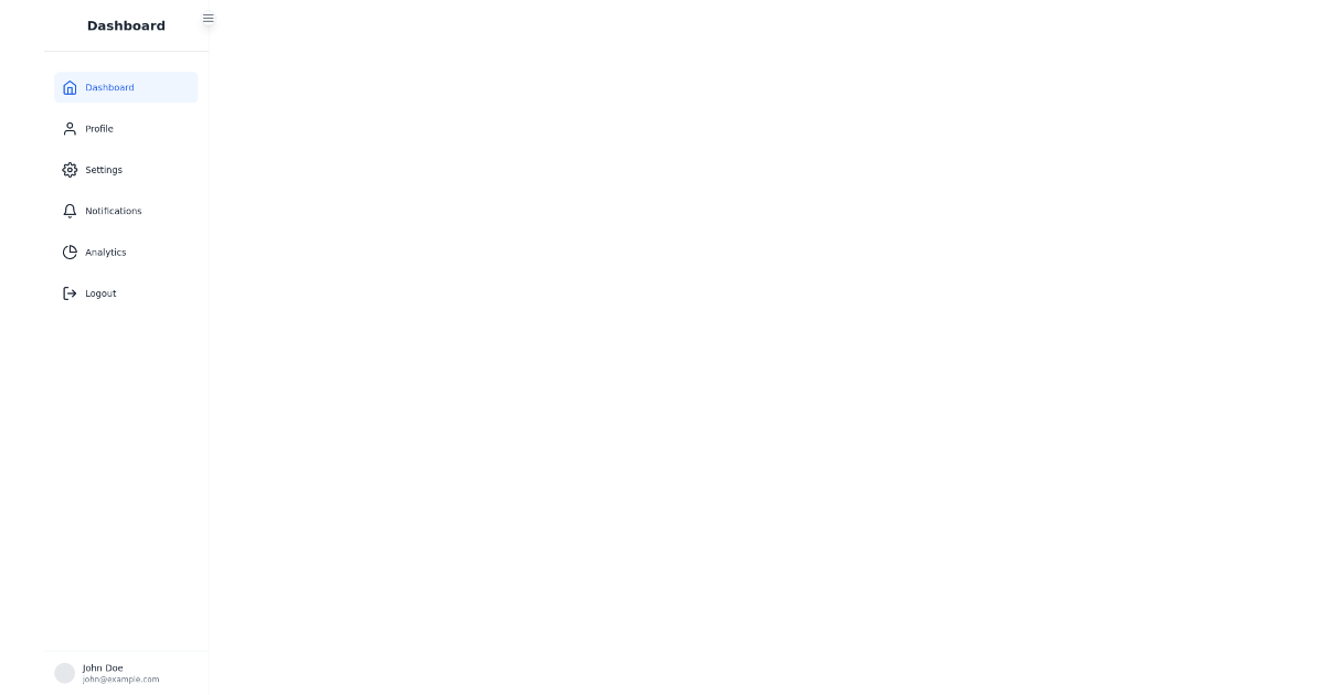 Default Component - Free React, Tailwind Component