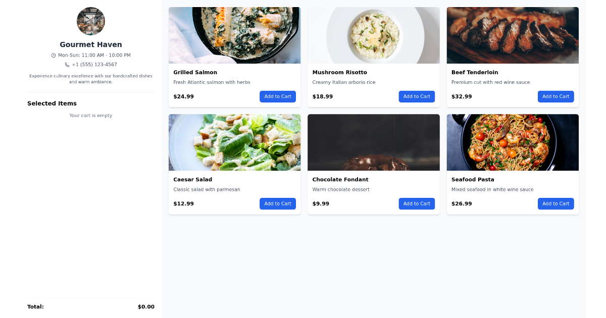 Restobar Product Details - Elegant React Component with Tailwind