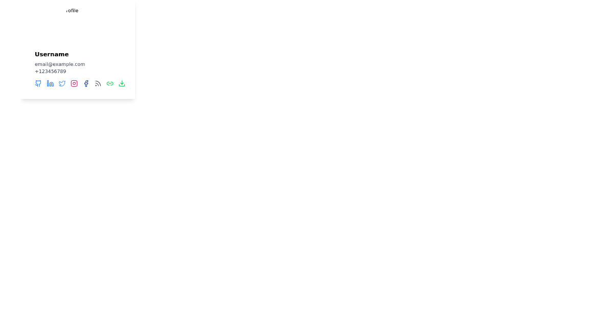 User Profile Card - Free React, Tailwind Component