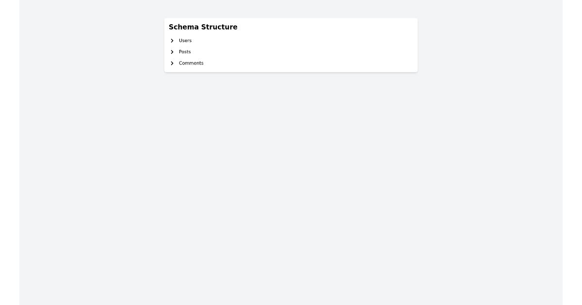 Schema Node - Free React, Tailwind Component