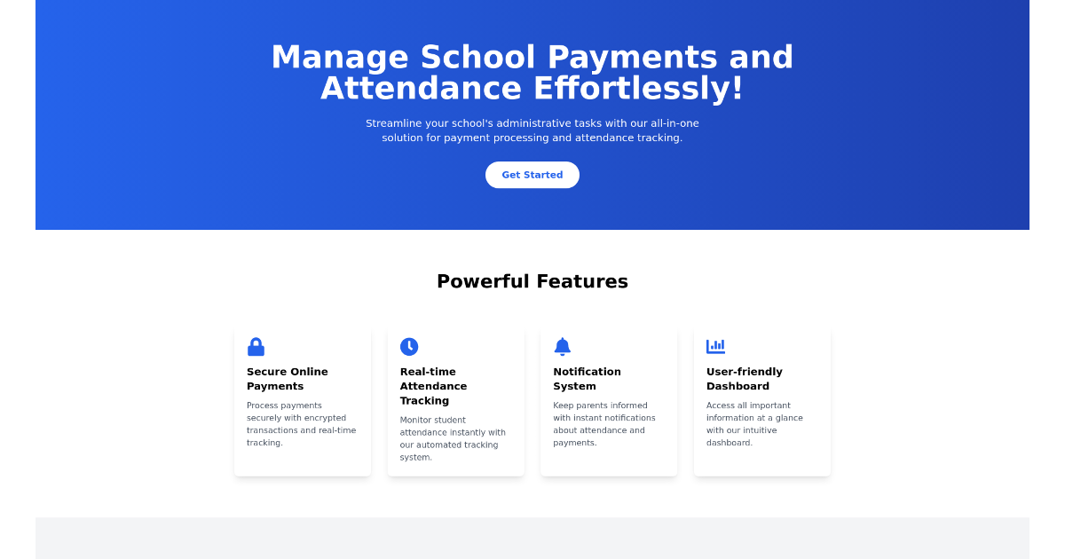 Landing Page - Free React, Tailwind Component