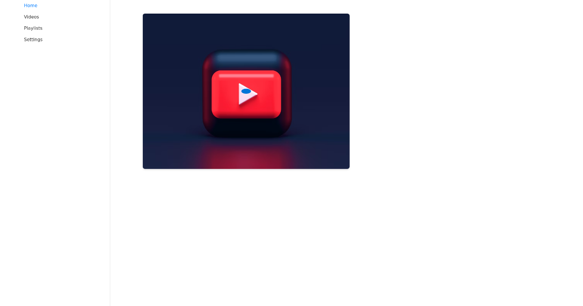 Responsive Video Player - Free Html, Bootstrap Component