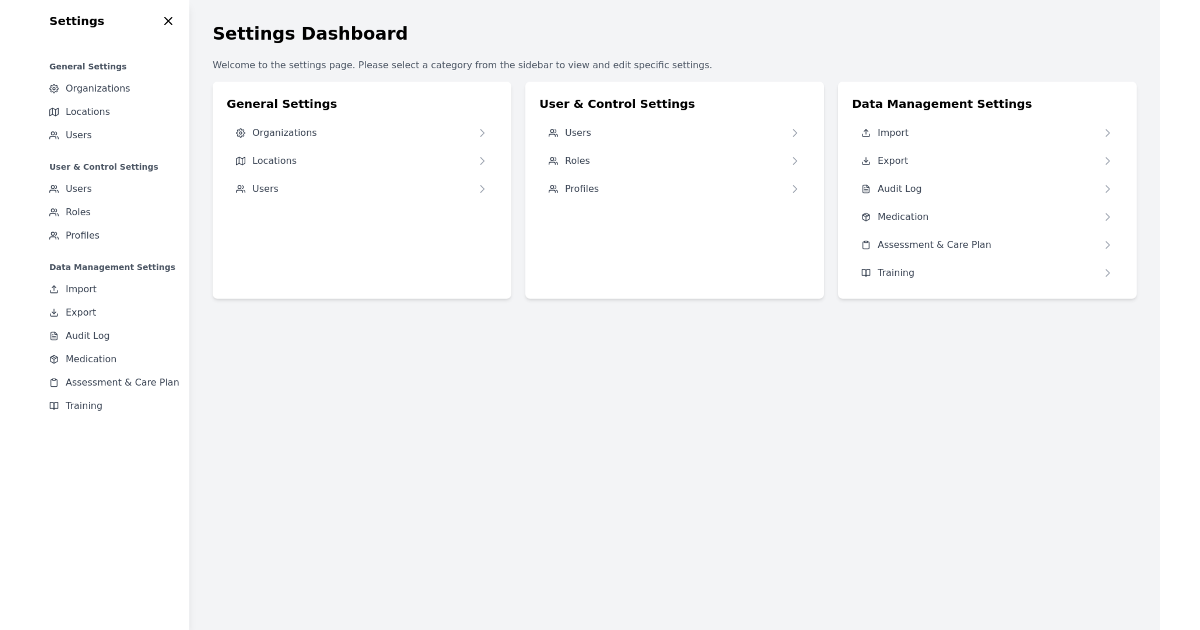 Settings Page - Free React, Tailwind Component