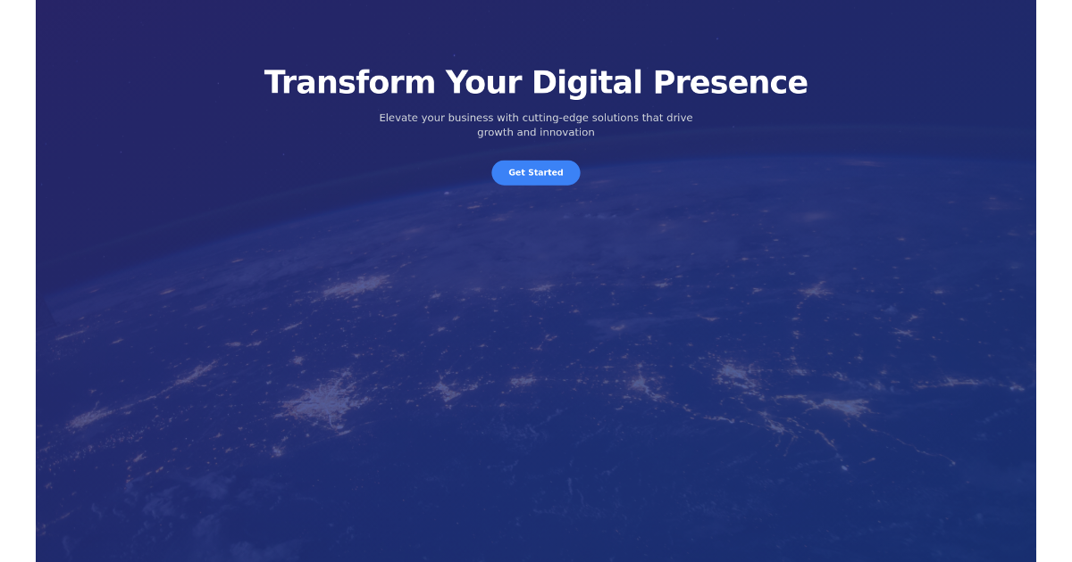 Modern Landing Page - Free Html, Tailwind Component