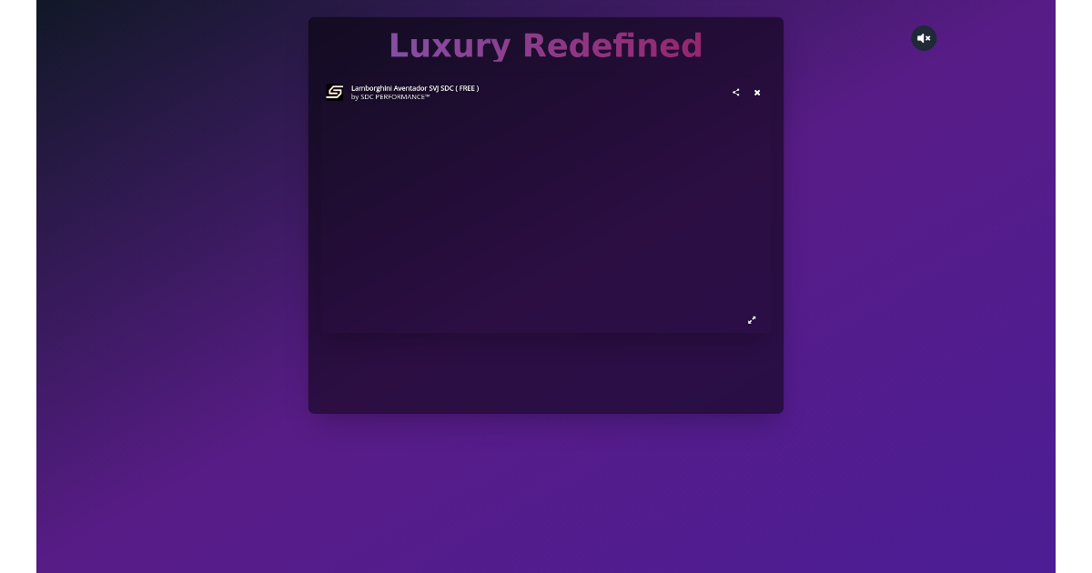 Car Showcase - Free React, Tailwind Component