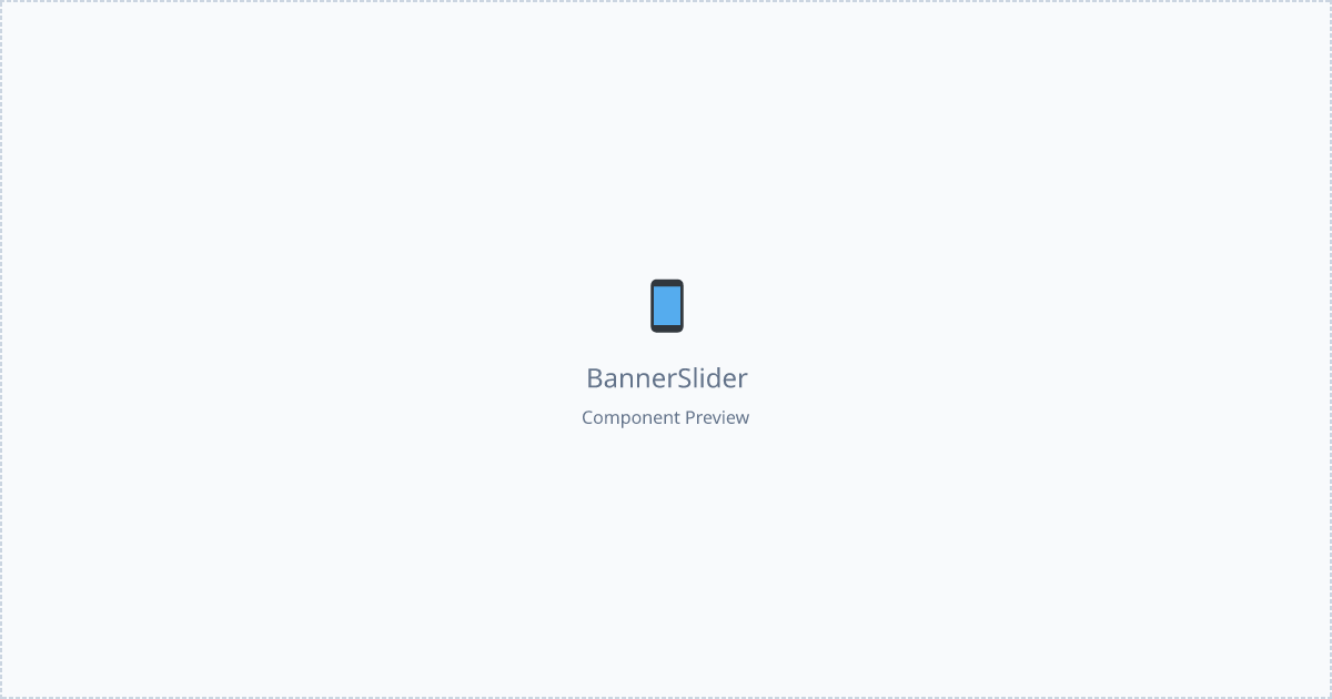 Banner Slider - Free React, Tailwind Component