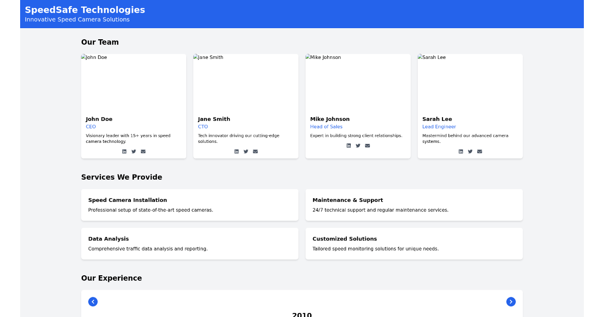 Landing Page - Free React, Tailwind Component