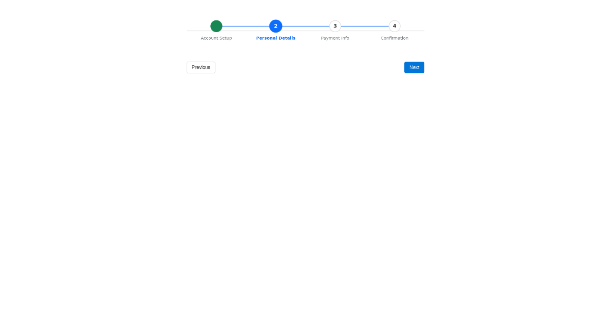 Build a Stepper Liner in HTML Using Bootstrap Framework