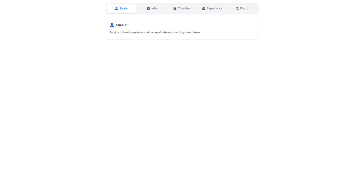 Tab Bar - Free React, Tailwind Component
