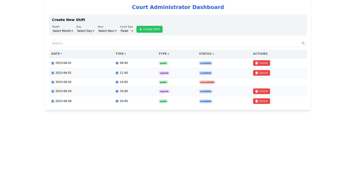 Feature Rich Table - Free React, Tailwind Component