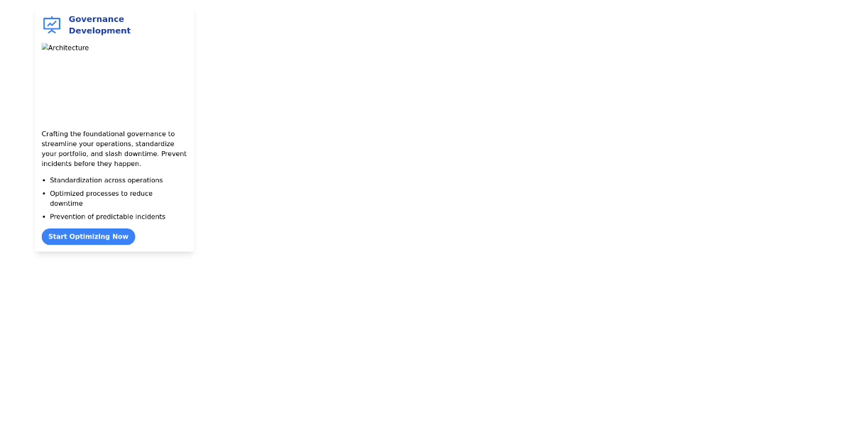 Governance Development Card - Free React, Tailwind Component