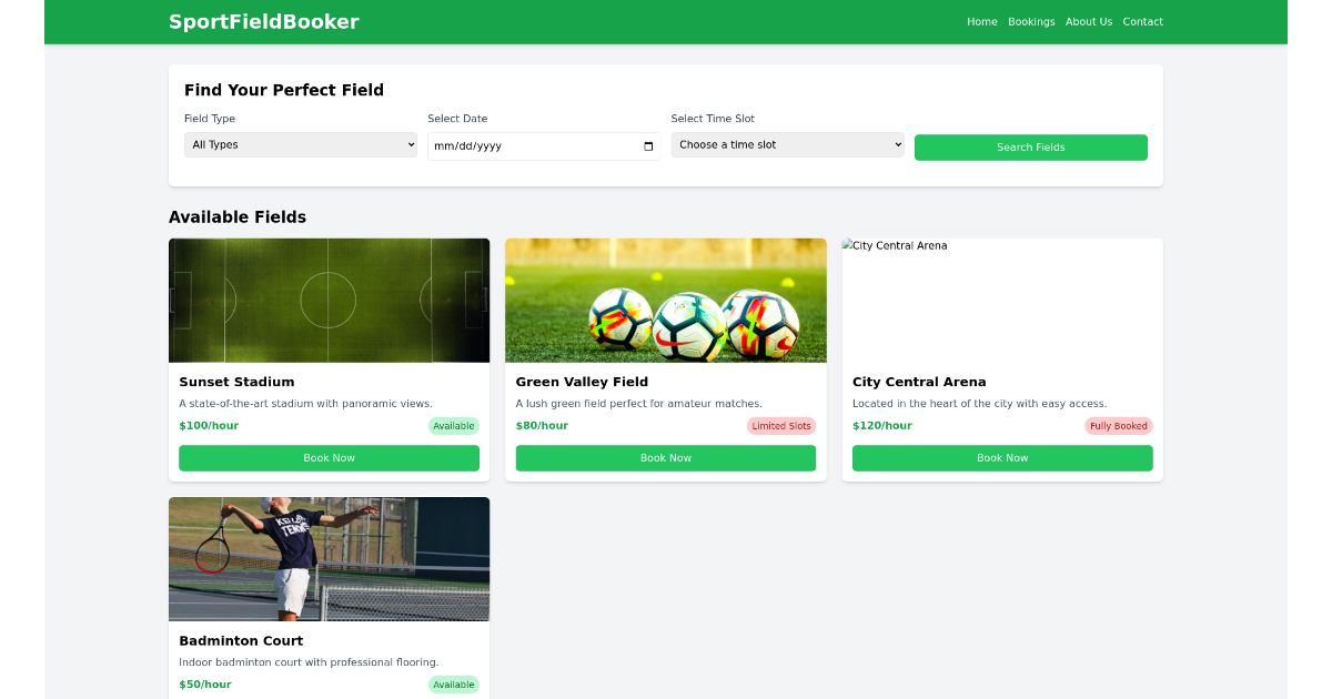 Home Page - Free React, Tailwind Component