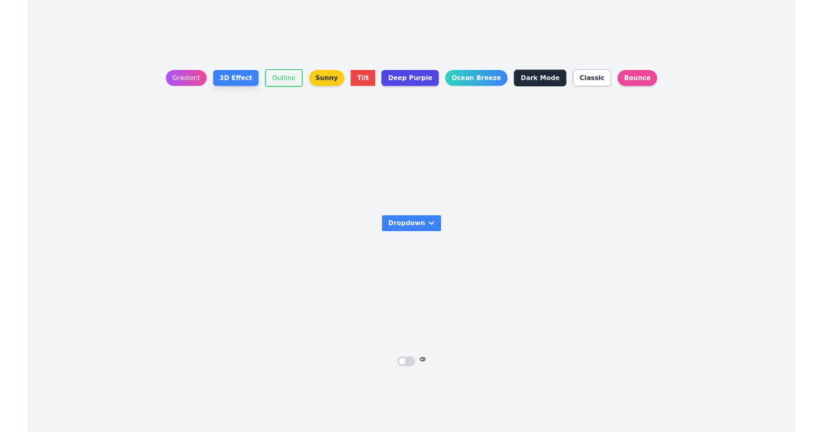 Button Variations - Free React, Tailwind Component