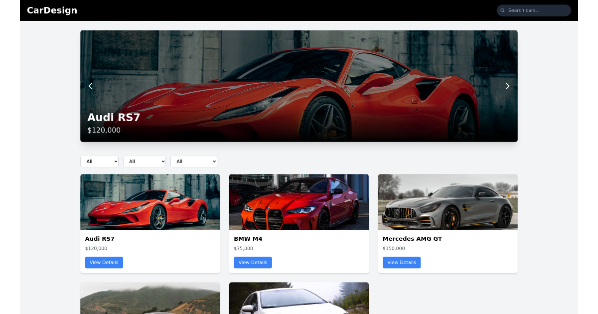 Car Makes - Free React, Tailwind Component