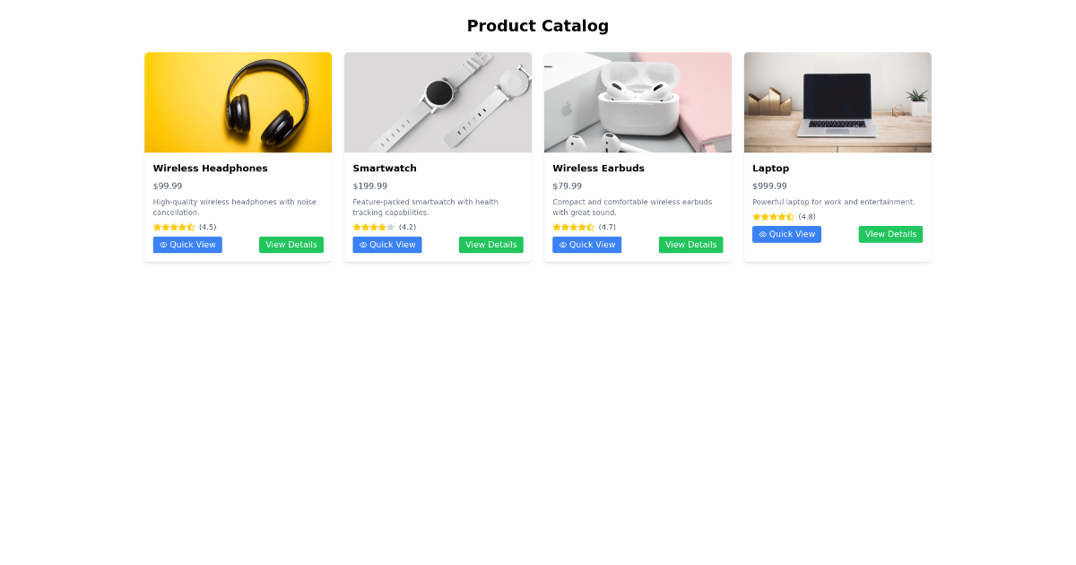 Product Card - Free React, Tailwind Component