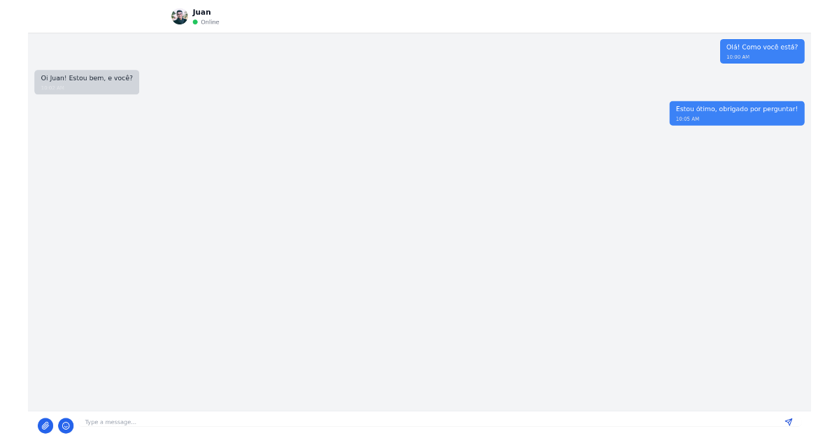 Chat Component - Free React, Tailwind Component