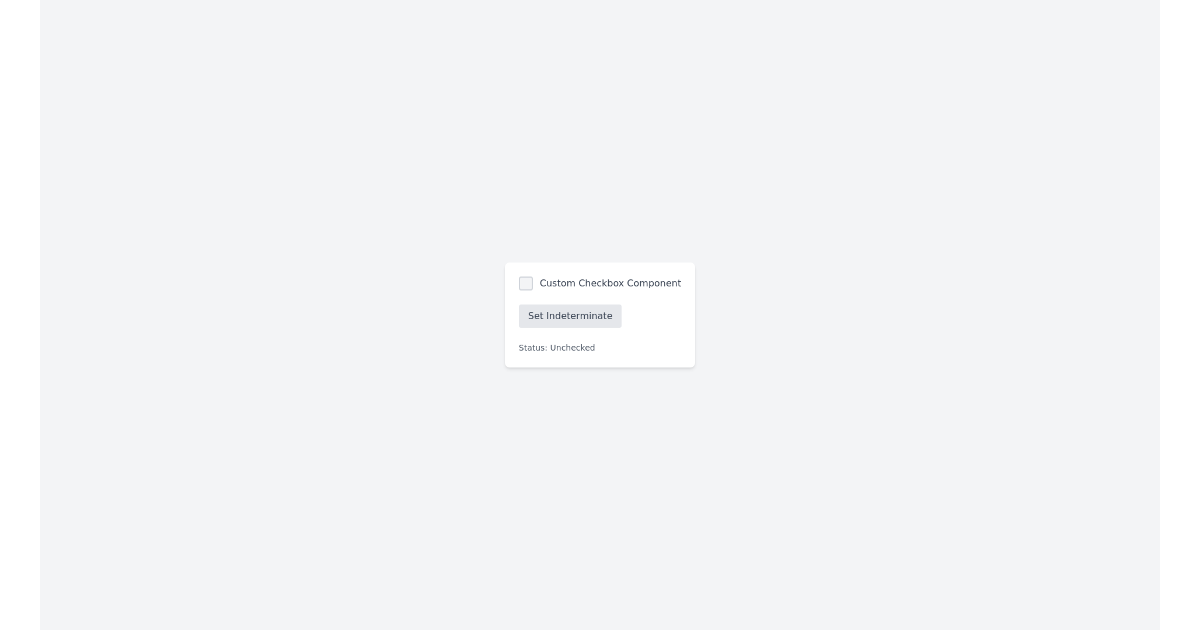 Custom Checkbox - Free React, Tailwind Component