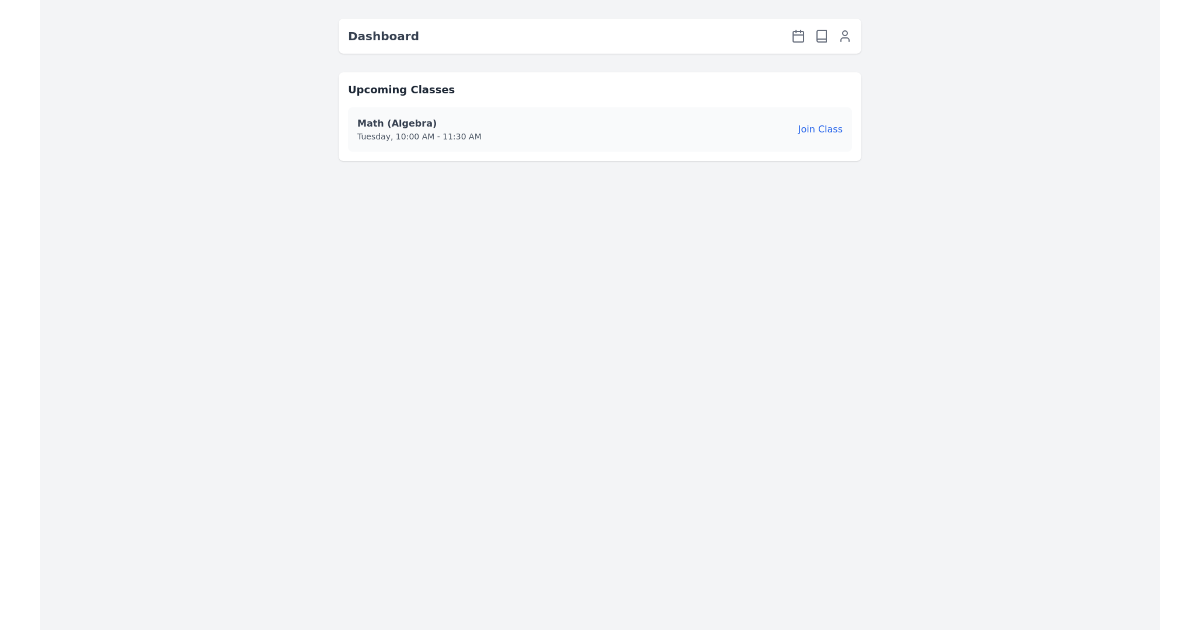Classroom Design - Free React, Tailwind Component