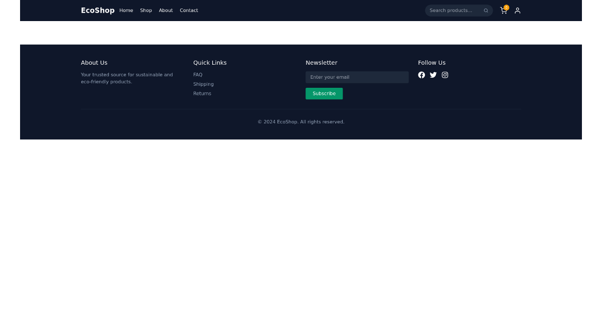 Header - Free React, Tailwind Component