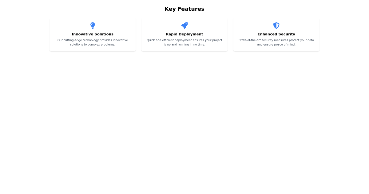 Feature Card - Free React, Tailwind Component