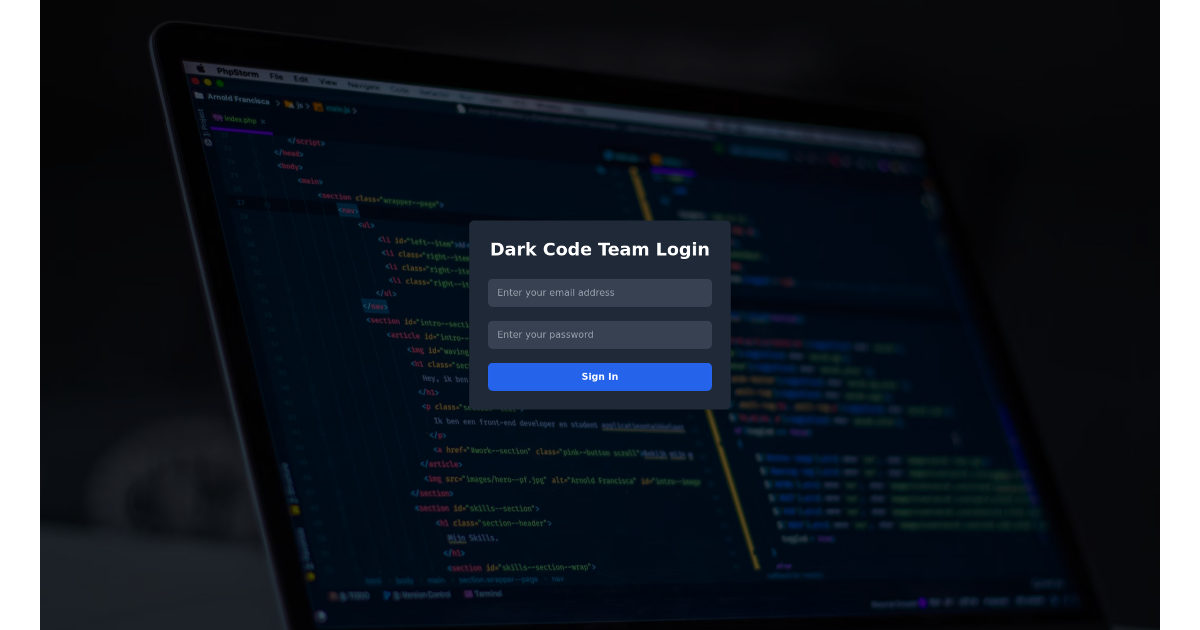 Login Page - Free React, Tailwind Component