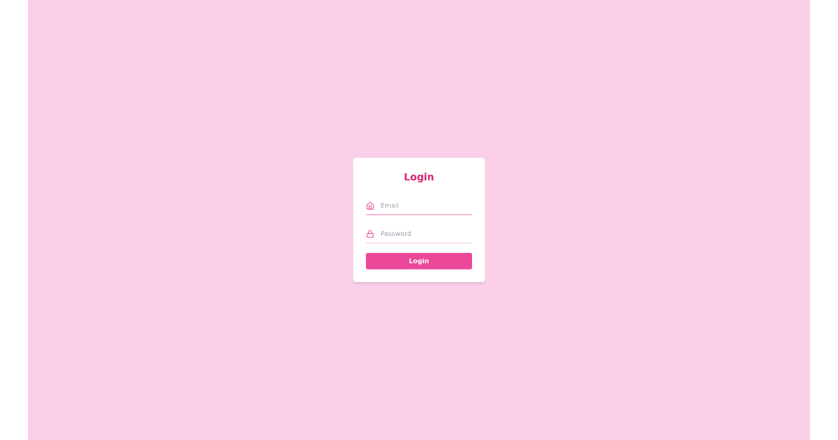Pink Login - Free React, Tailwind Component