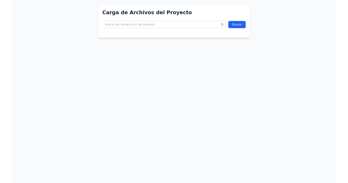 Project File Upload Free React Tailwind Component