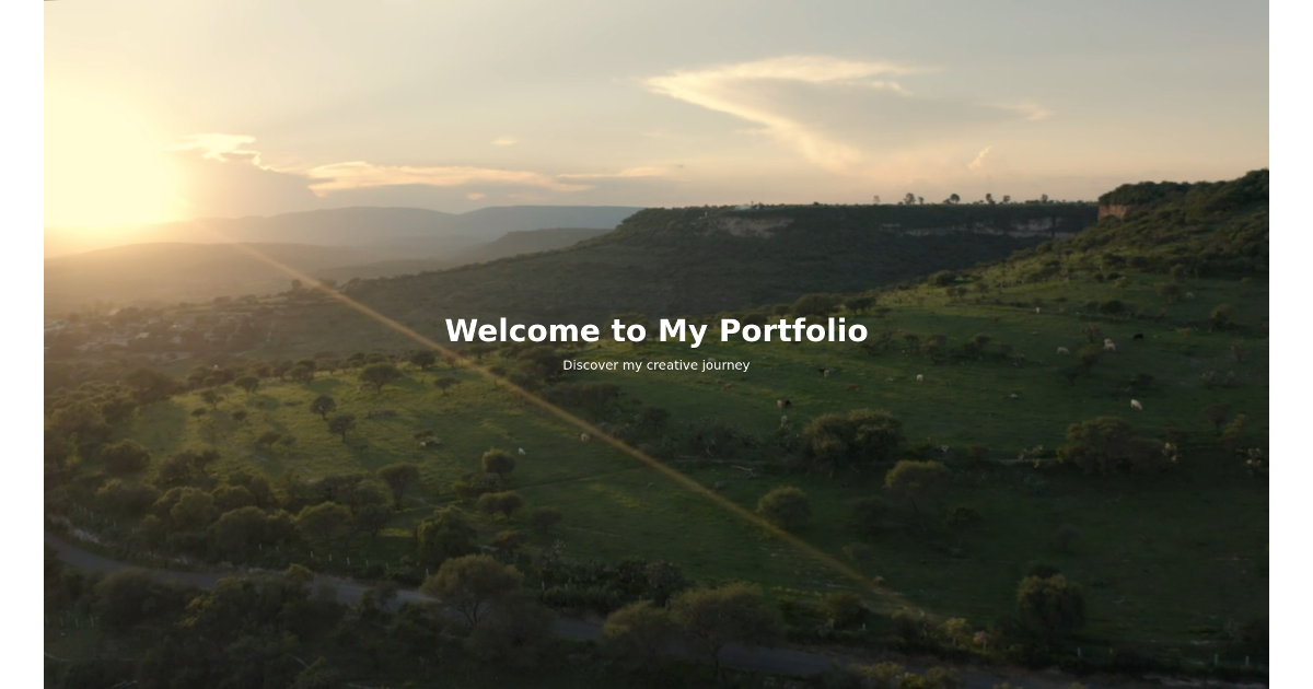 Portfolio Website - Free React, Tailwind Component