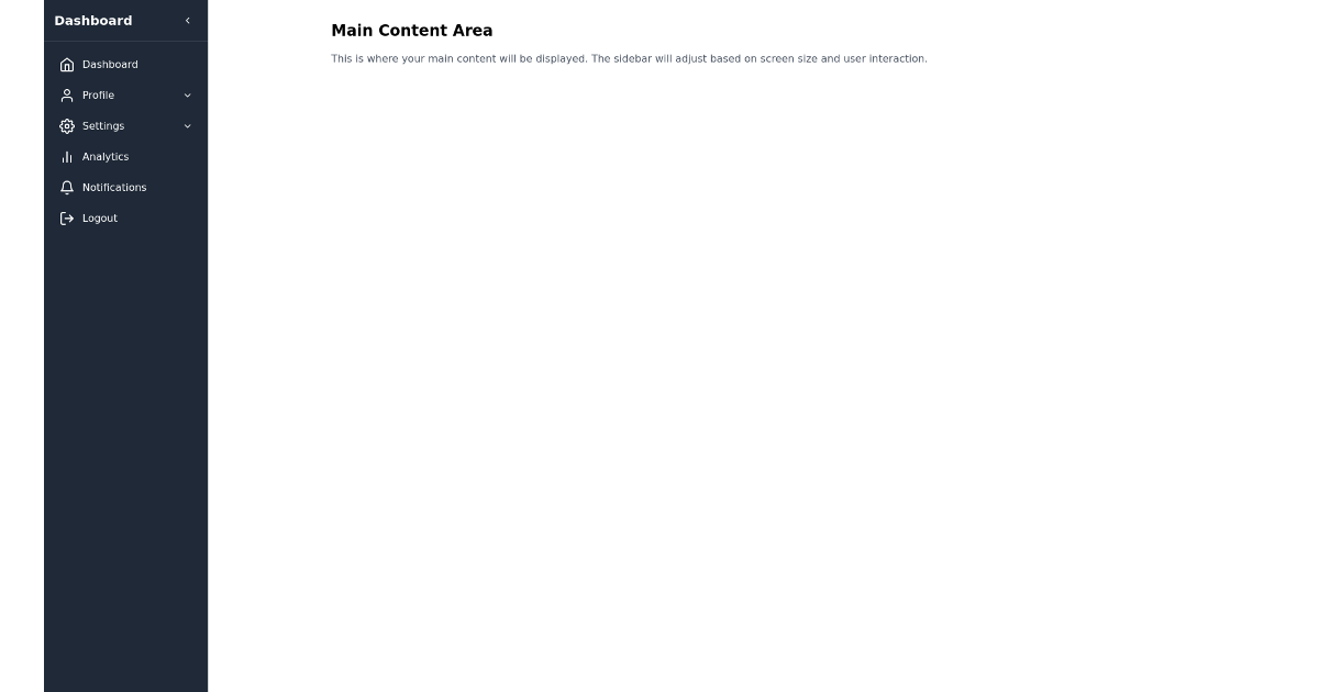 Default Component - Free React, Tailwind Component