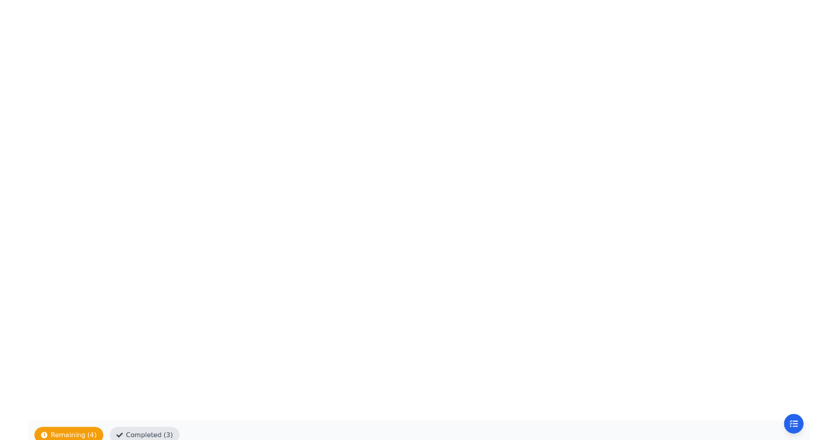 Task Overview Panel - Free React, Tailwind Component