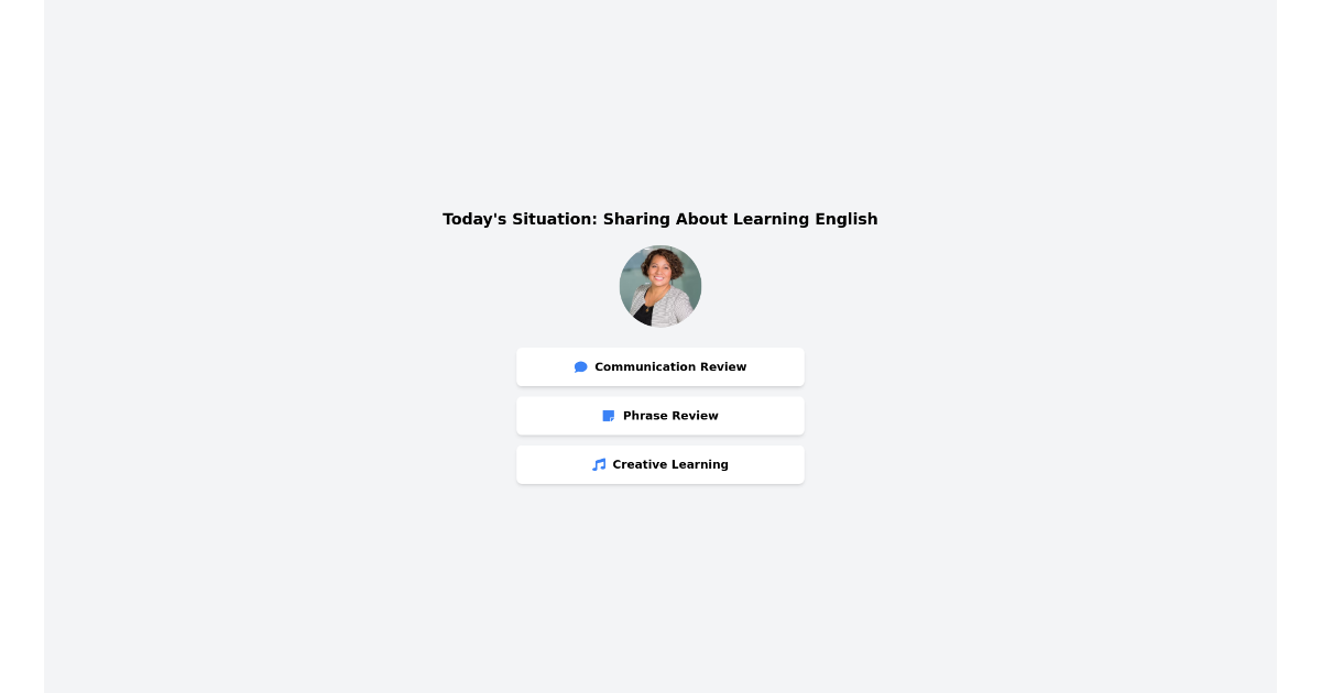 English Learning App - Free React, Tailwind Component