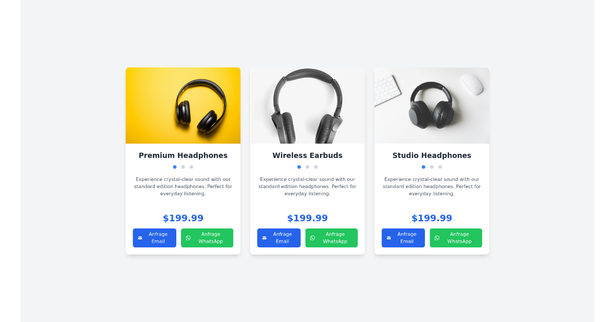 Interactive Product Card - Free Html, Tailwind Component