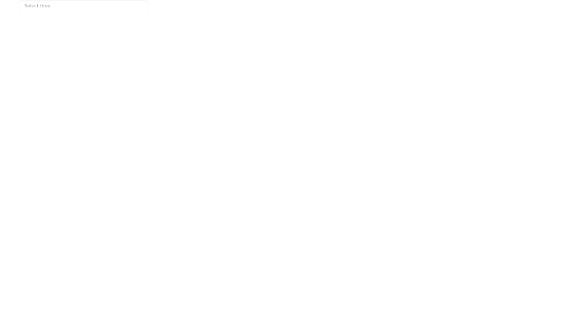 Time Picker - Free React, Tailwind Component