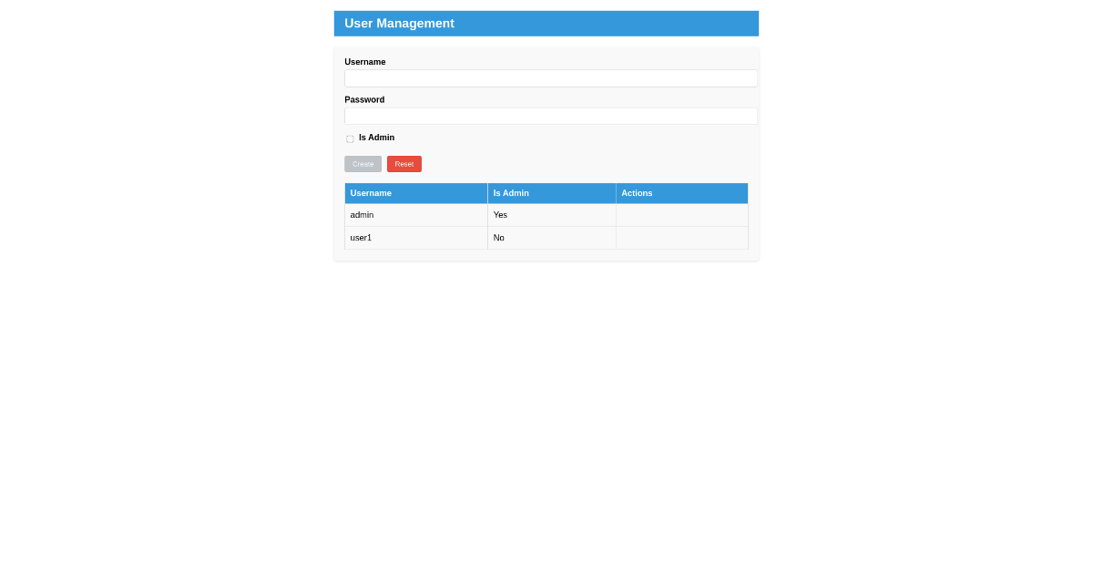 Angular User Management Admin Panel - Create, Update, Delete Users