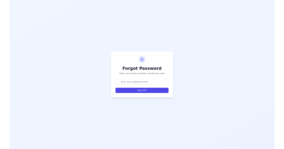 Forgot Password - Free React, Tailwind Component