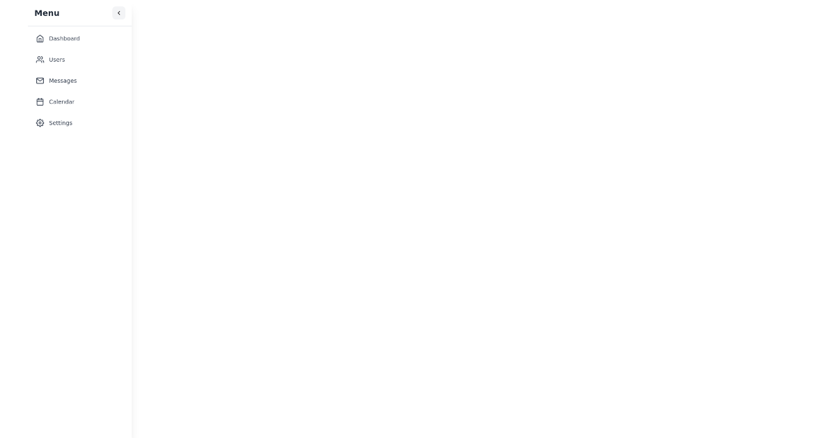 Sidebar - Free React, Tailwind Component