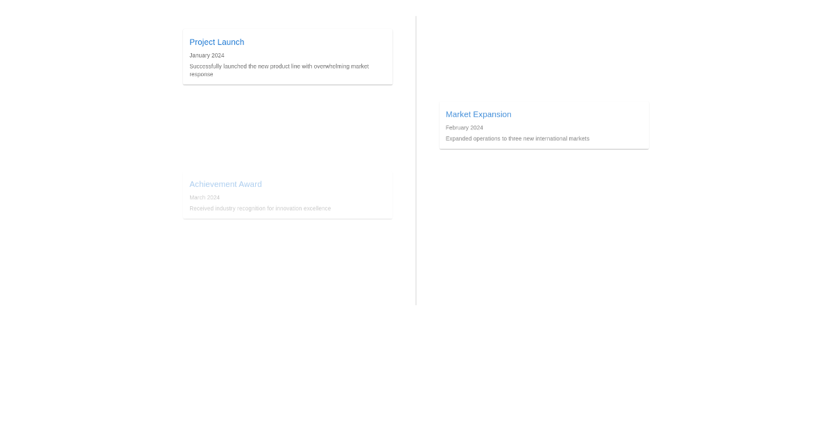 Timeline Container - Free React, Mui Component