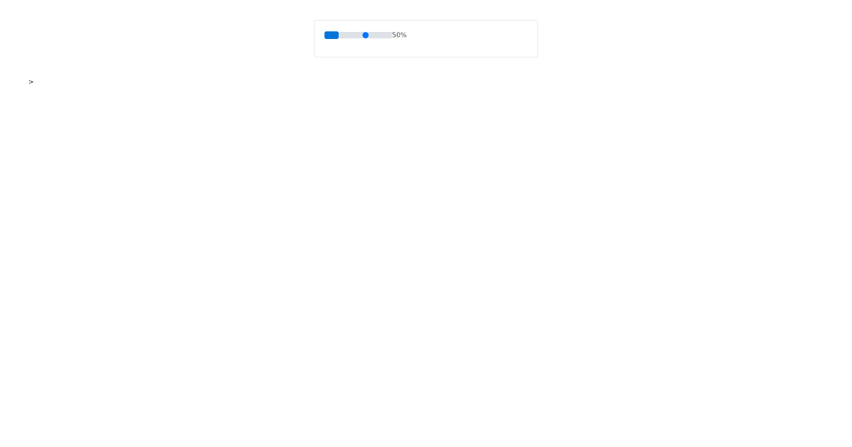 Volume Control Slider - Free Html, Bootstrap Component