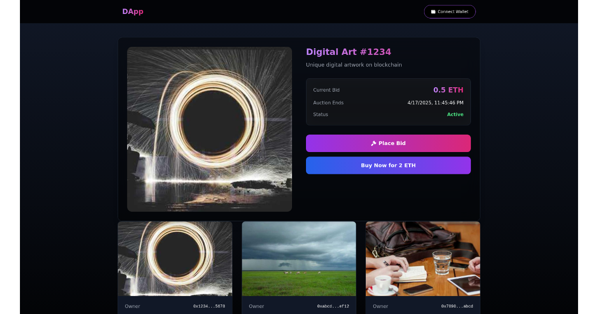 Wallet Navbar - Free React, Tailwind Component