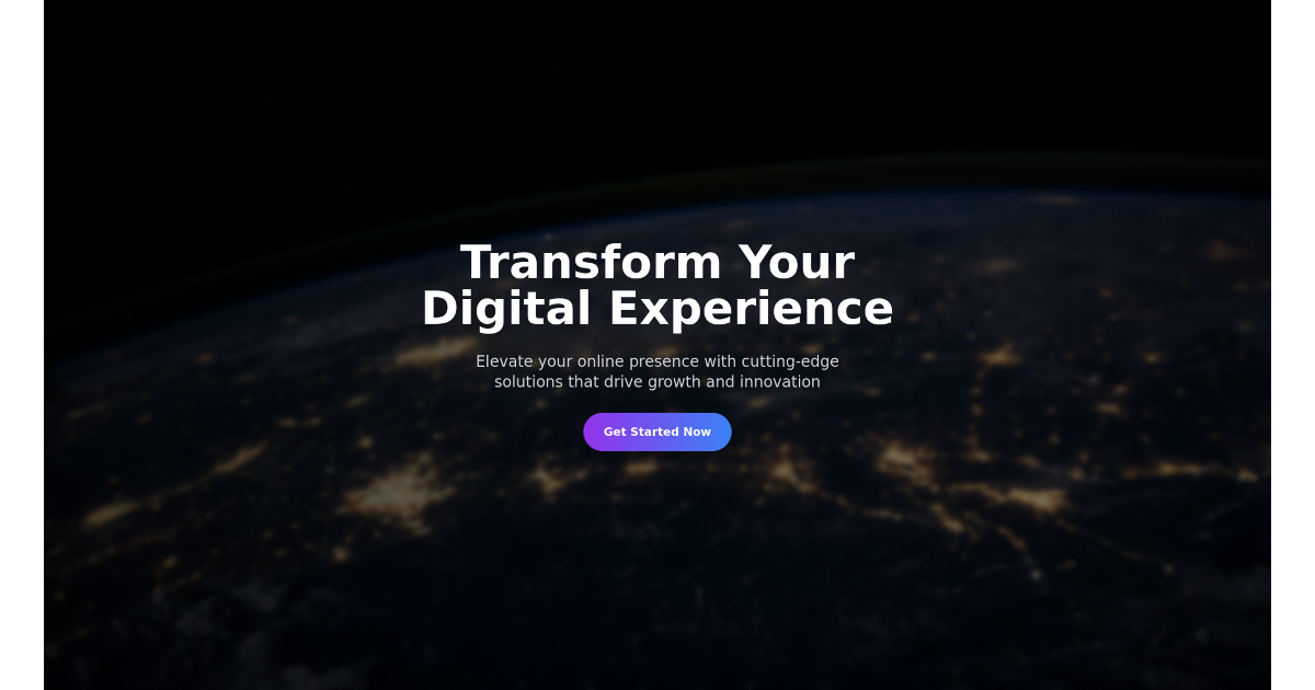 Hero Section - Free React, Tailwind Component