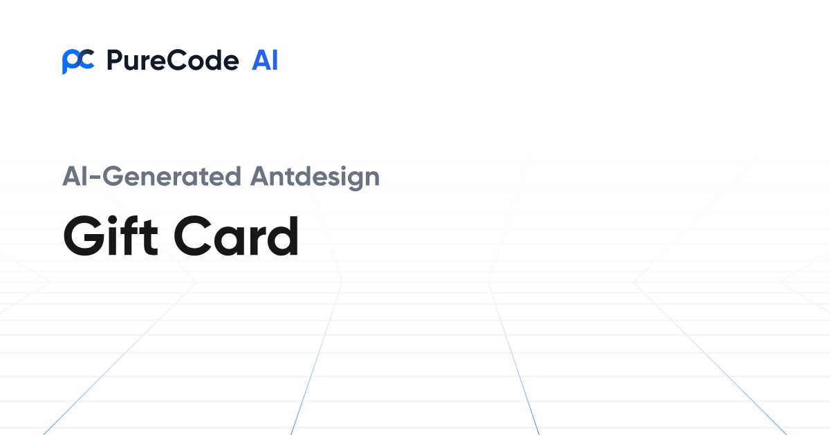 Build Great Antdesign T Card Components Faster Using Ai Tools
